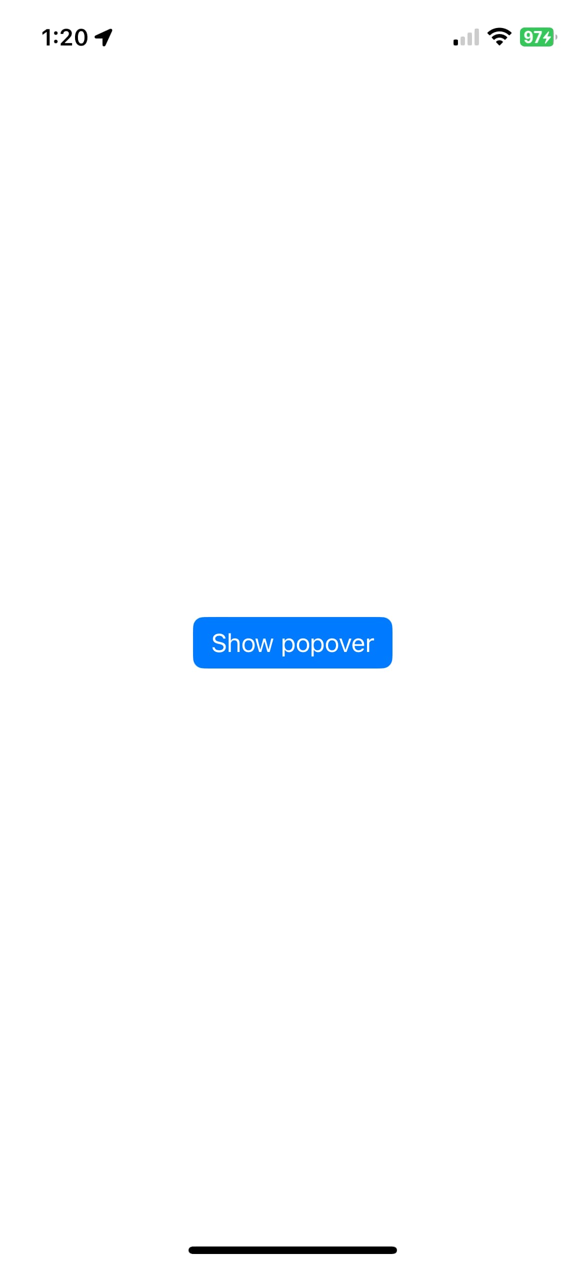 SwiftUIで吹き出し(UIPopoverPresentationController)